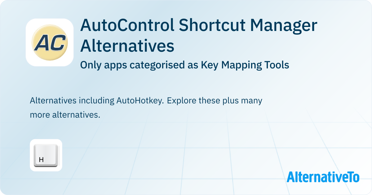 AutoControl Shortcut Manager Alternatives: Top 1 Key Mapping Tools ...