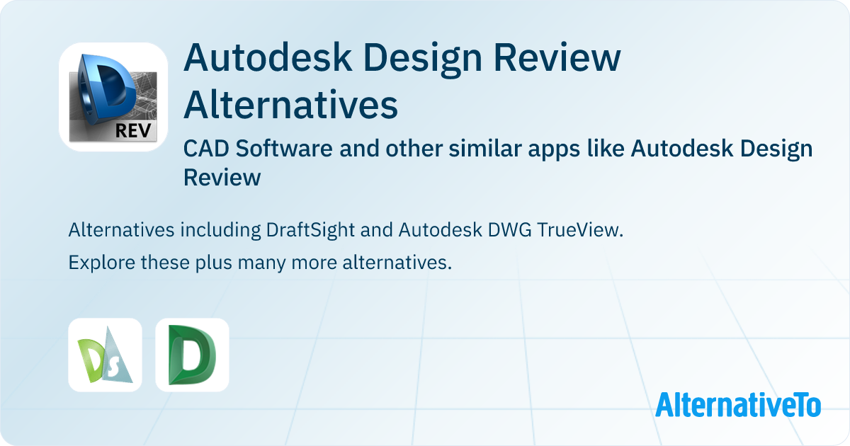 Autodesk Design Review Alternatives: Top 2 CAD Software & Similar Apps ...