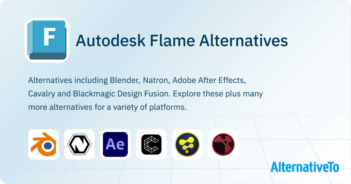Autodesk Flame Alternatives - Explore Similar Software | AlternativeTo