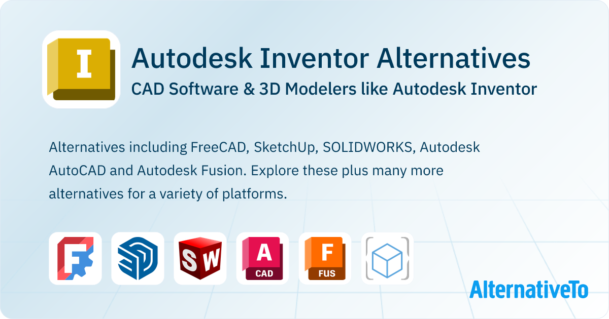 Autodesk Inventor Alternatives: Top 12 CAD Software | AlternativeTo