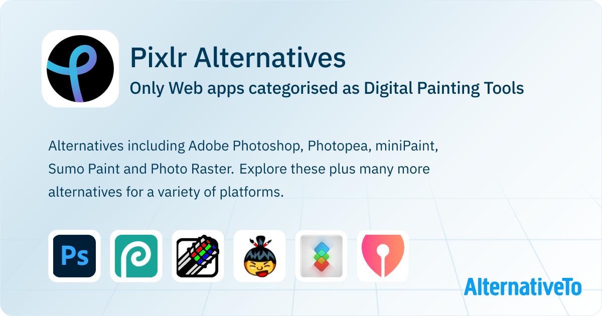 Pixlr Alternatives: Top 12 Web-based Digital Painting Tools | AlternativeTo
