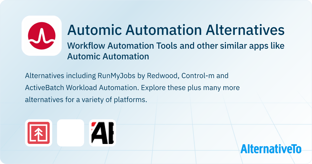 Automic Automation Alternatives: Top 3 Workflow Automation Tools ...