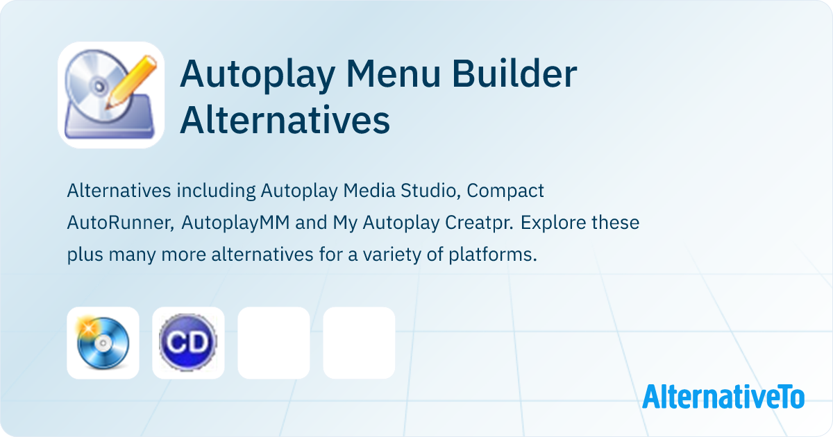 Autoplay Menu Builder Alternatives - Explore Similar Software ...
