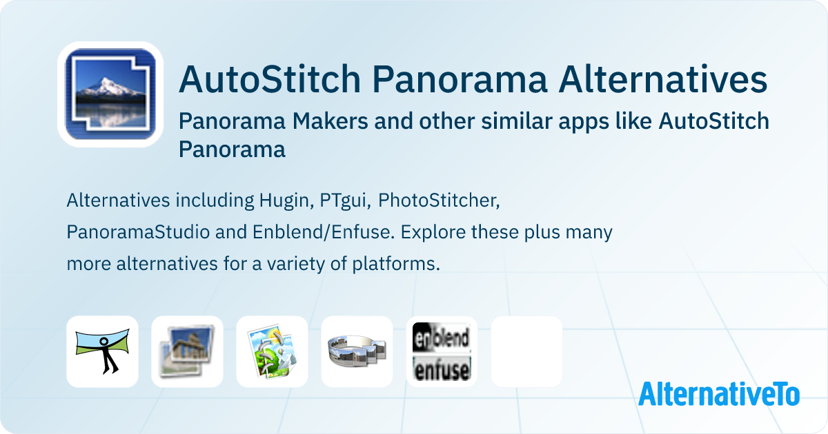 AutoStitch Panorama Alternatives: Top 12 Panorama Makers & Similar Apps ...