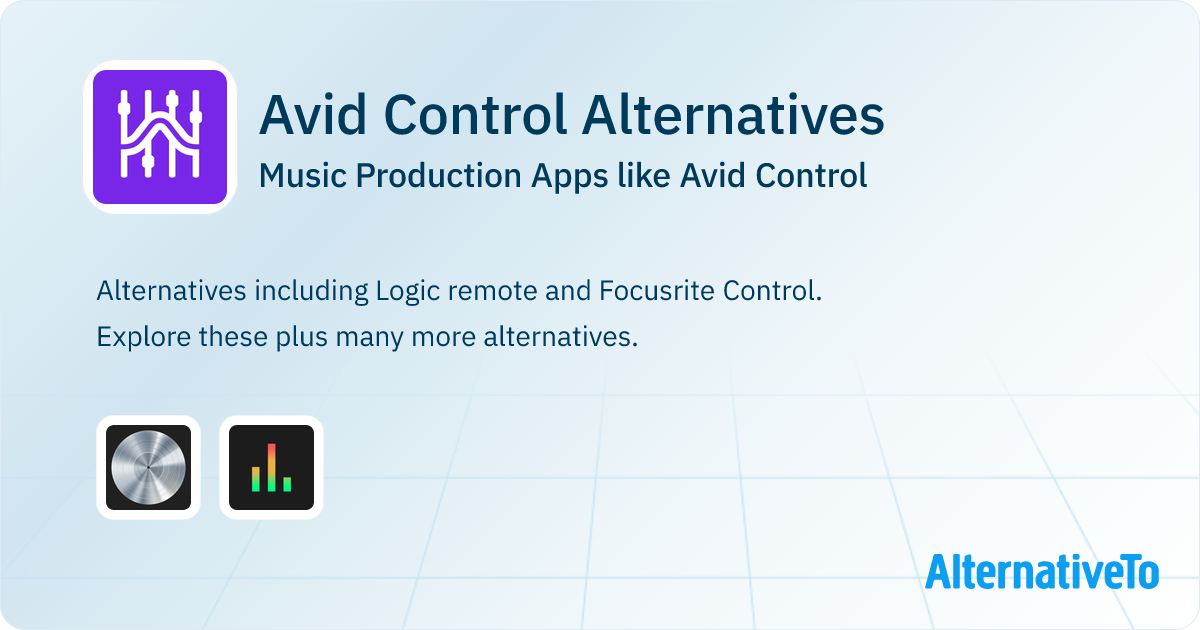 Avid Control Alternatives: Top 2 Music Production & Similar Apps ...