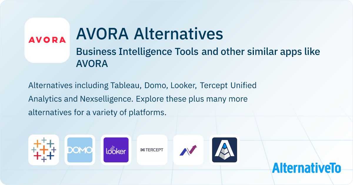 AVORA Competitors: Top 8 Alternative Business Intelligence Tools ...