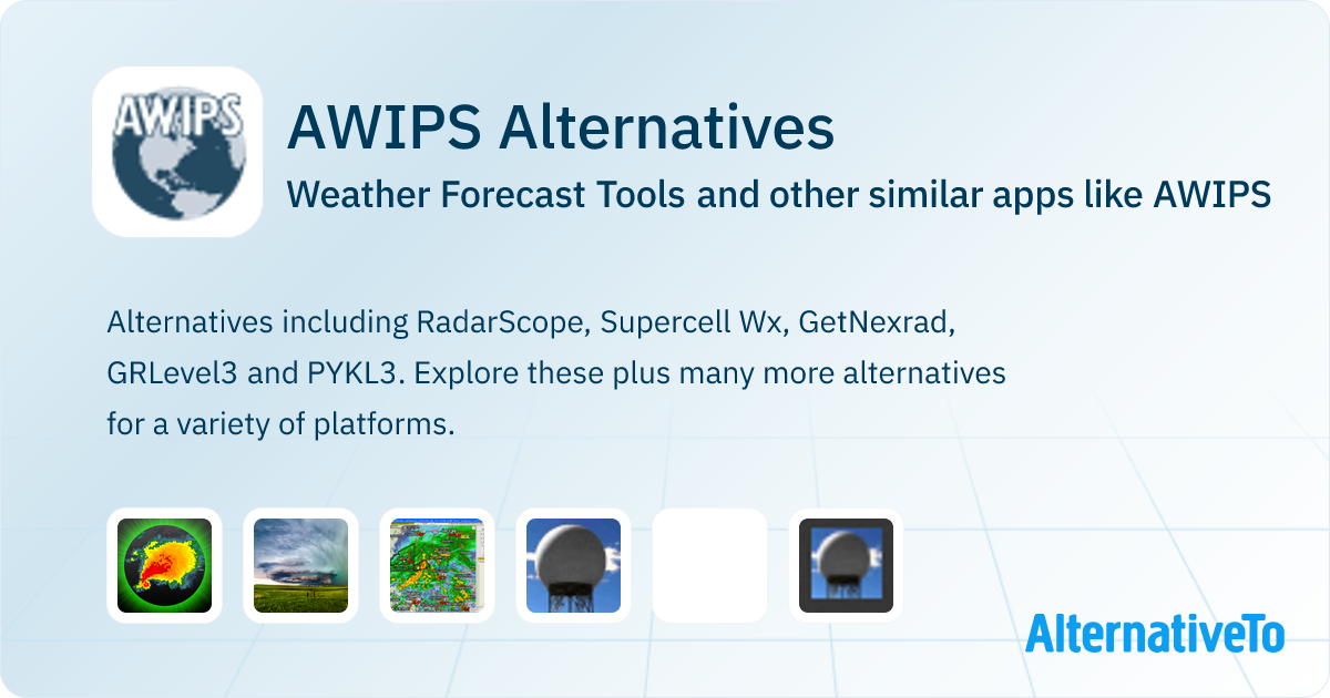 AWIPS Alternatives: Top 6 Weather Forecast Tools & Similar Apps ...