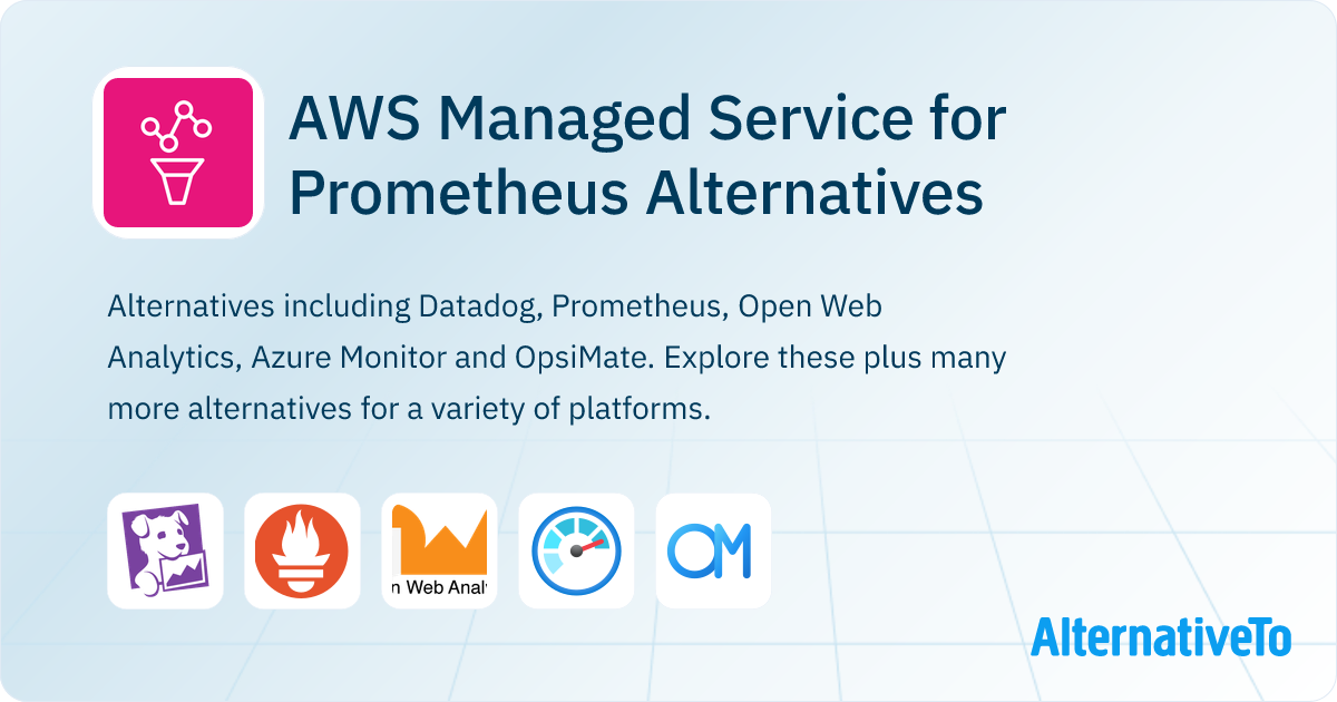 AWS Managed Service for Prometheus Alternatives - Explore Similar Sites ...