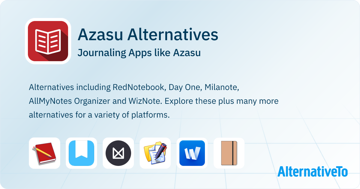 Azasu Alternatives: Top 12 Journaling & Similar Apps | AlternativeTo