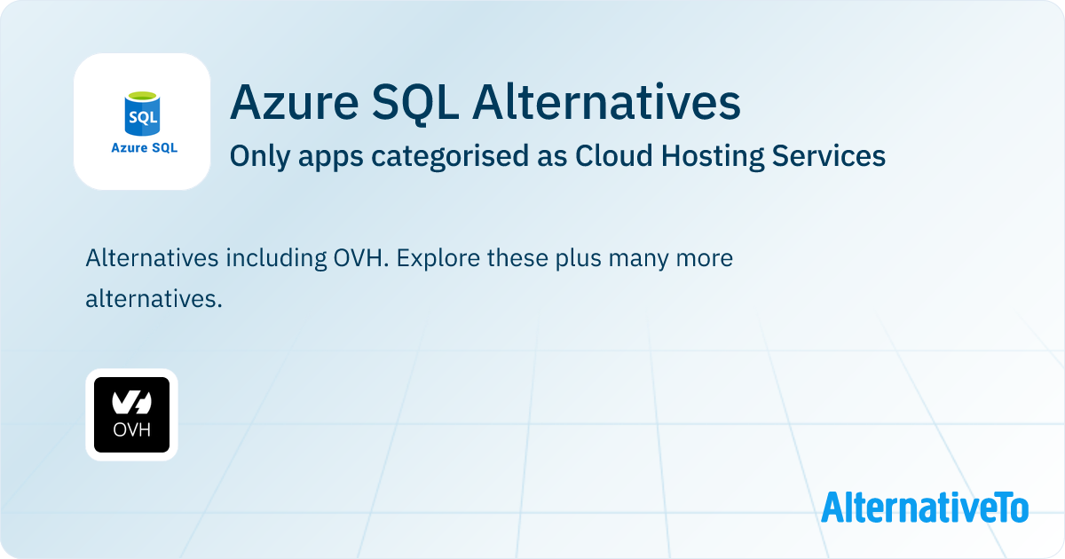 Azure SQL Alternatives: Top 1 Cloud Hosting Services | AlternativeTo