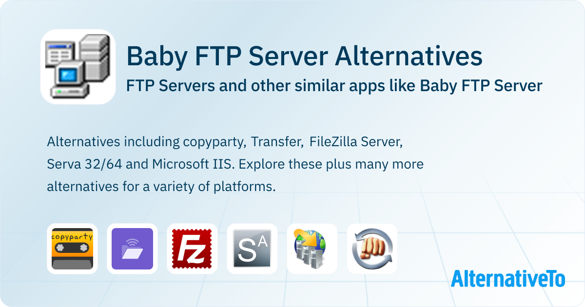 Baby FTP Server Alternatives: Top 20 FTP Servers & Similar Apps ...