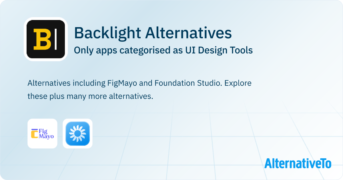 Backlight Alternatives: Top 2 UI Design Tools | AlternativeTo
