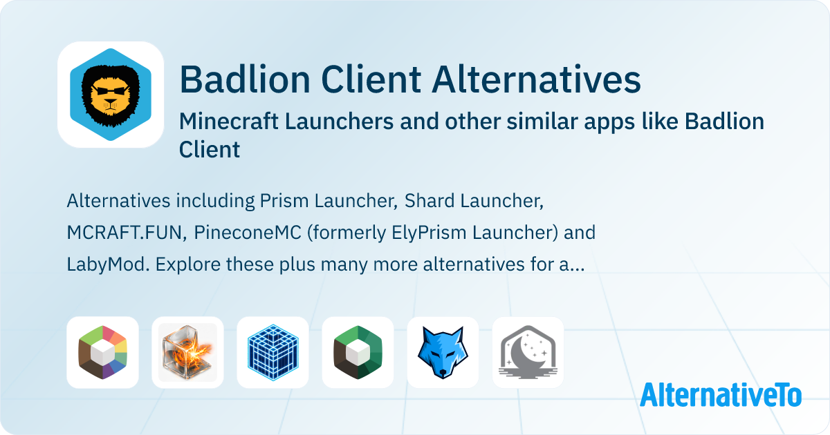 Badlion Client Alternatives: Top 18 Minecraft Launchers & Similar Games ...