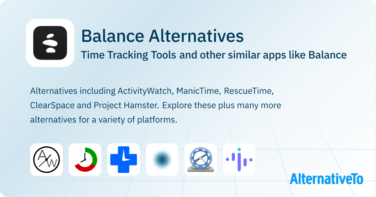 Balance Alternatives: Top 12 Time Tracking Tools & Similar Apps ...
