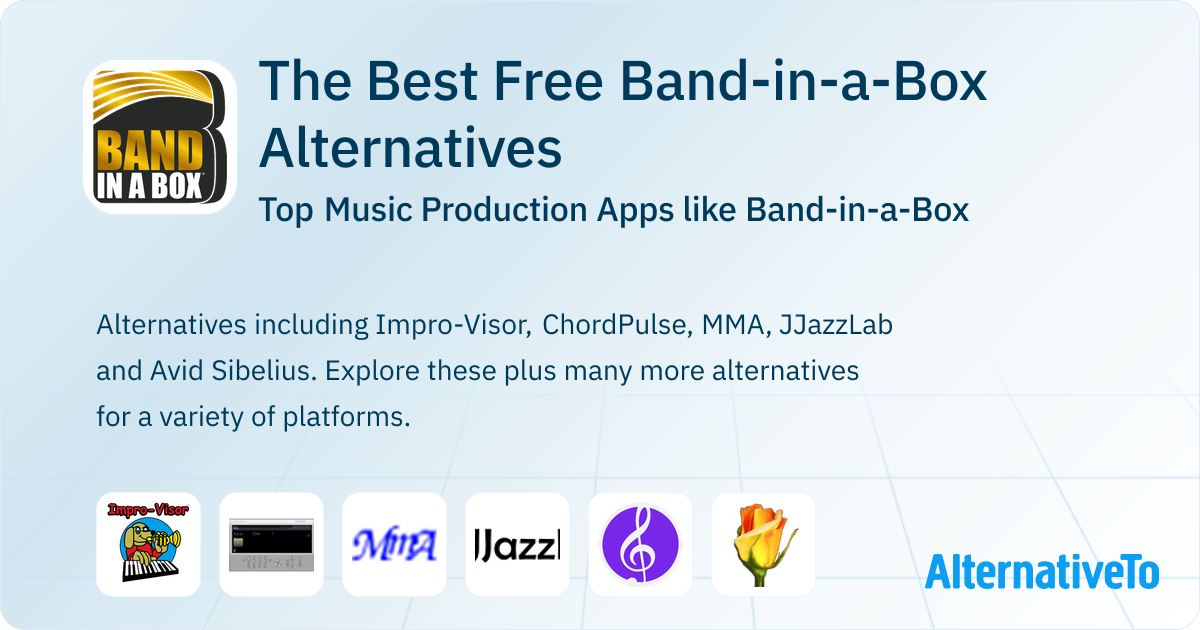 Free Band-in-a-Box Alternatives: Top 12 Music Production Apps ...