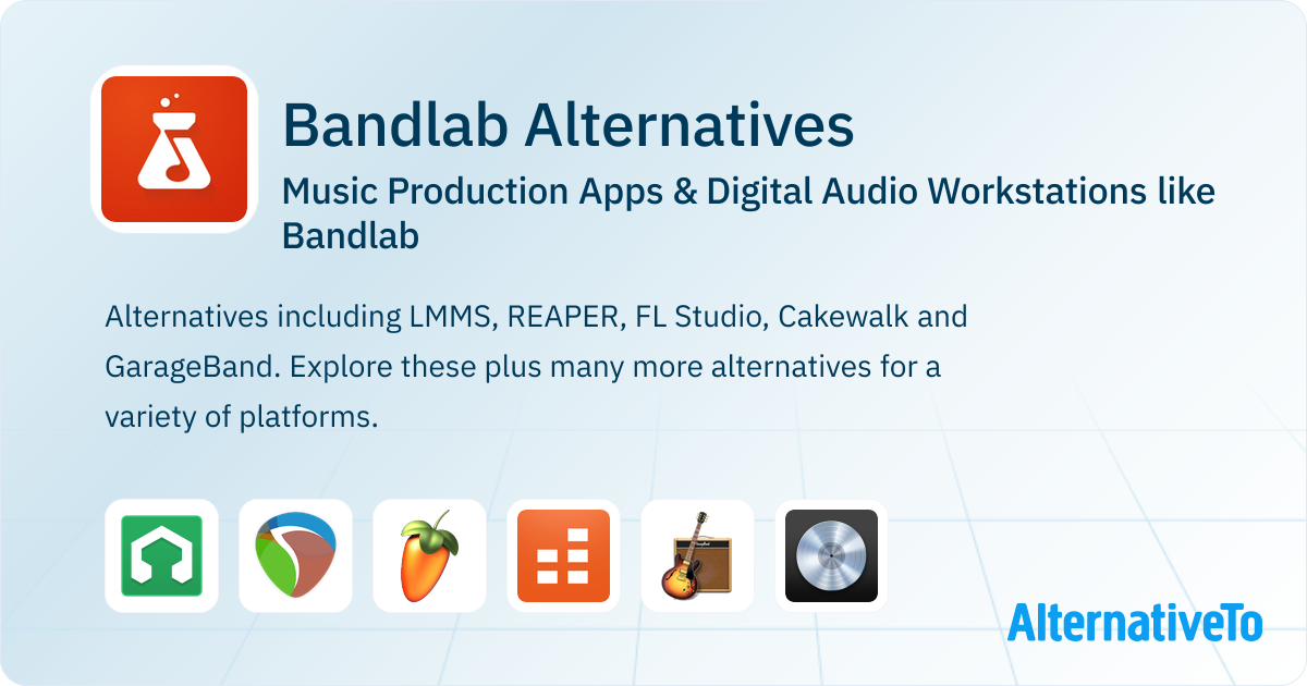Bandlab Alternatives: Top 12 Music Production Apps | AlternativeTo