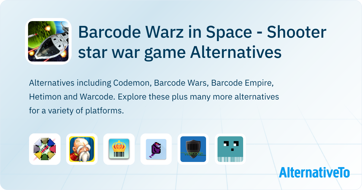 Barcode Warz in Space - Shooter star war game Alternatives and Similar ...