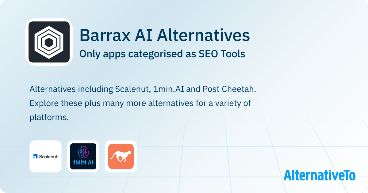 Barrax AI Alternatives: Top 3 SEO Tools | AlternativeTo