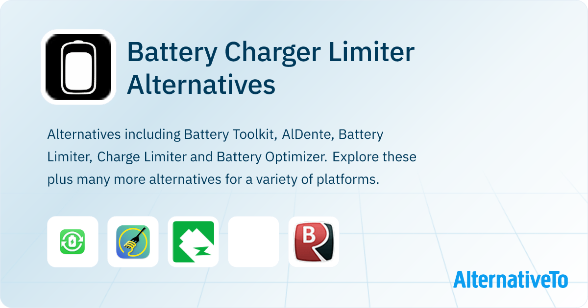Battery Charger Limiter Alternatives - Explore Similar Software ...