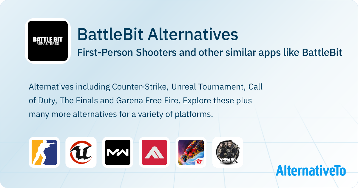BattleBit Alternatives: Top 12 First-Person Shooters & Similar Games ...