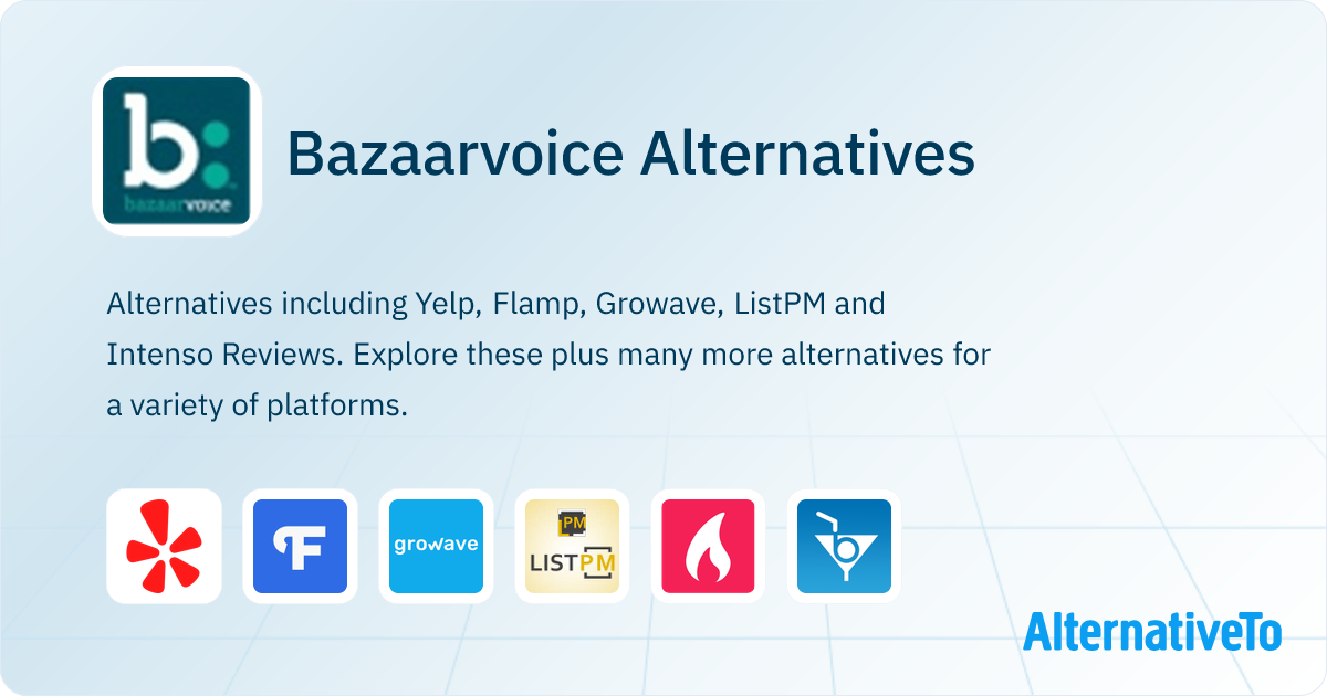 Bazaarvoice Alternatives - Explore Similar Software | AlternativeTo