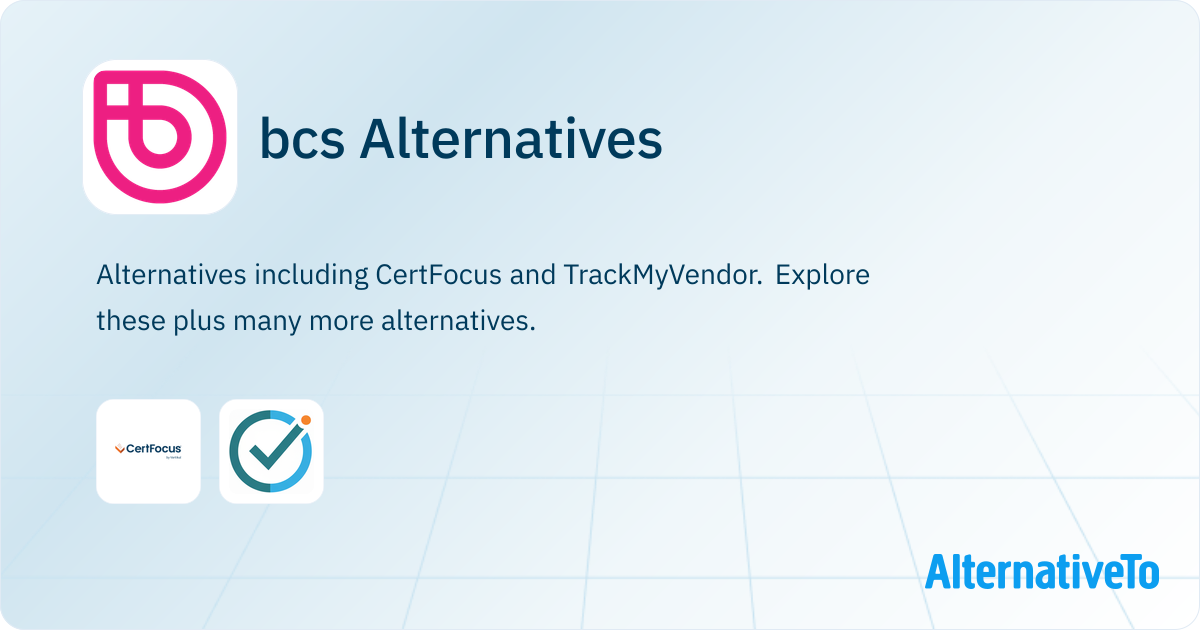 bcs Alternatives - Explore Similar Sites & Apps | AlternativeTo