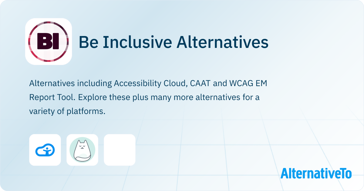 Be Inclusive Alternatives - Explore Similar Sites & Apps | AlternativeTo