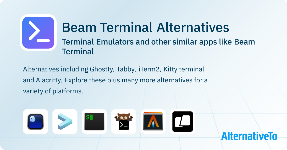 Beam Terminal Alternatives: Top 12 Terminal Emulators & Similar Apps ...