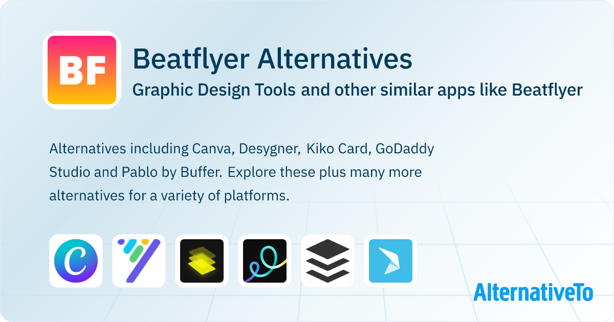 Beatflyer Alternatives: Top 12 Graphic Design Tools & Similar Websites ...