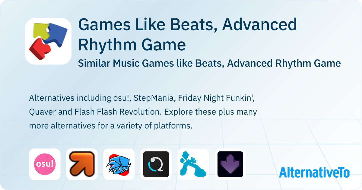 Games Like Beats, Advanced Rhythm Game: Similar Music Games | AlternativeTo