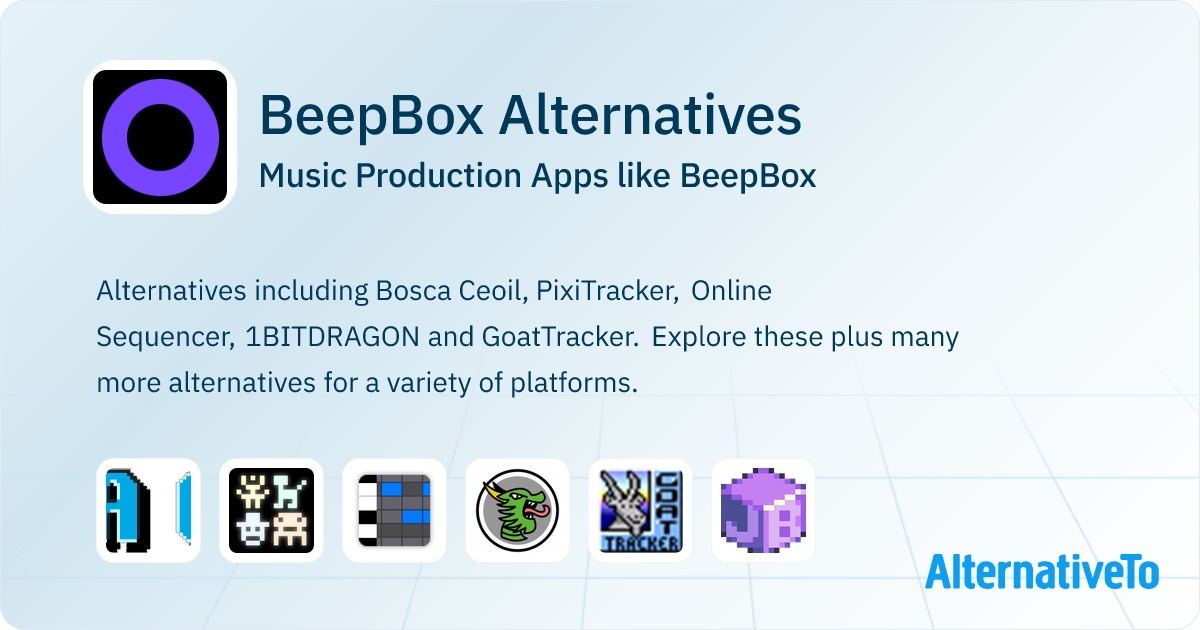 BeepBox Alternatives: Top 7 Music Production & Similar Apps | AlternativeTo