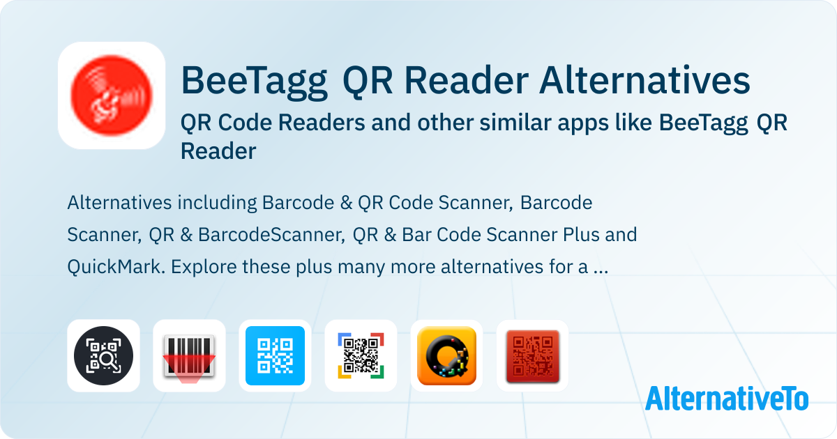 BeeTagg QR Reader Alternatives: Top 12 QR Code Readers & Similar Apps ...