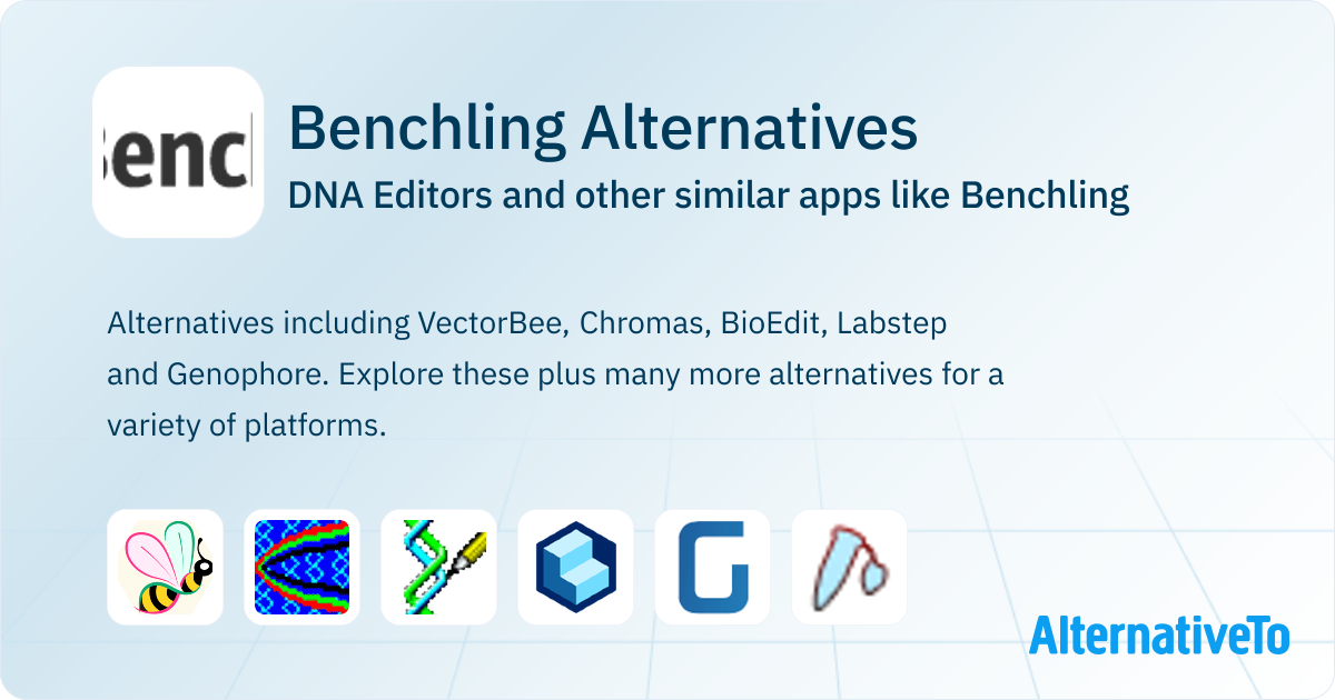 Benchling Alternatives: Top 12 DNA Editors & Similar Websites ...
