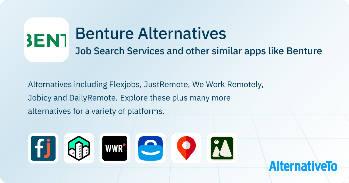 Benture Alternatives: Top 11 Job Search Services & Similar Websites ...