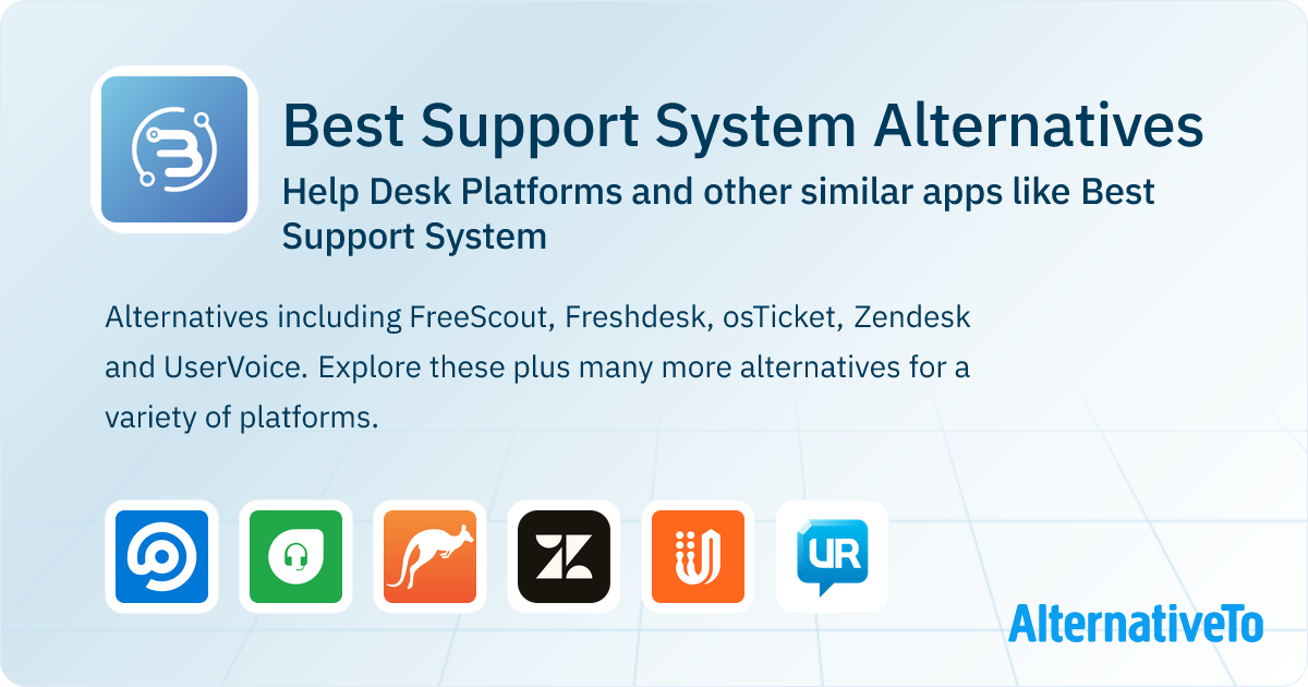Best Support System Alternatives: Top 12 Help Desk Platforms & Similar ...
