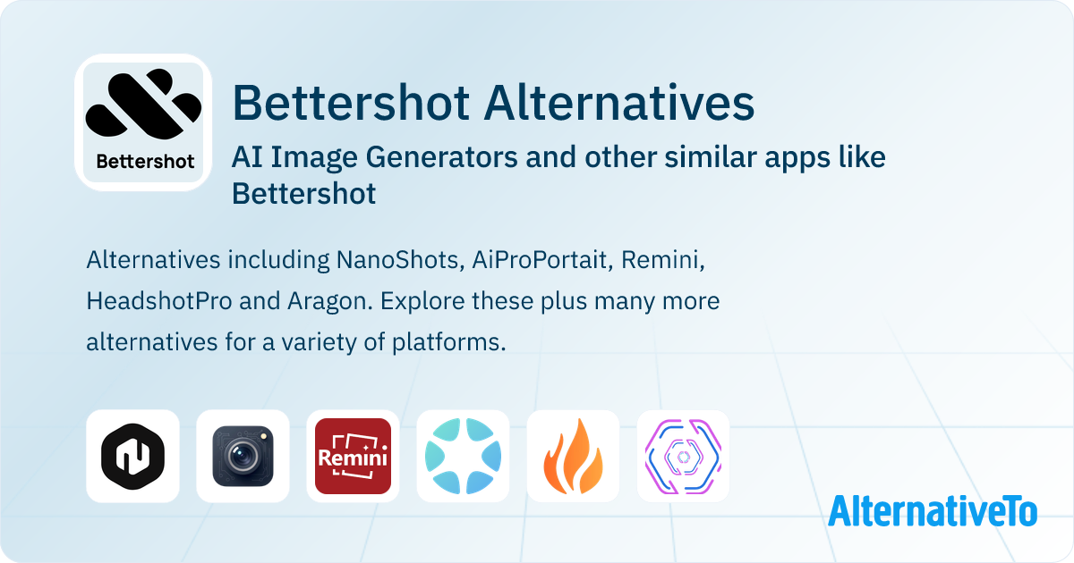 Bettershot Alternatives: Top 15 AI Image Generators & Similar Websites ...