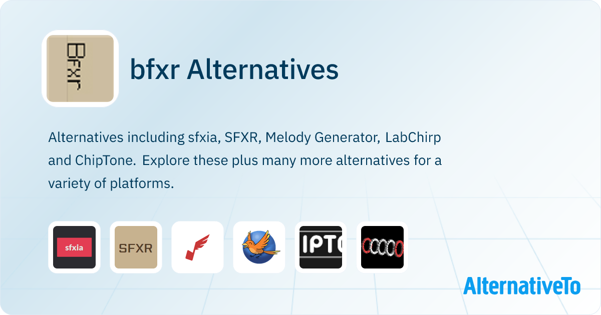 bfxr Alternatives - Explore Similar Sites & Apps | AlternativeTo