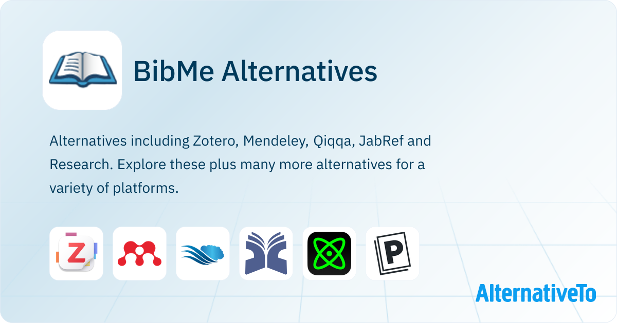 BibMe Alternatives - Explore Similar Sites & Apps | AlternativeTo