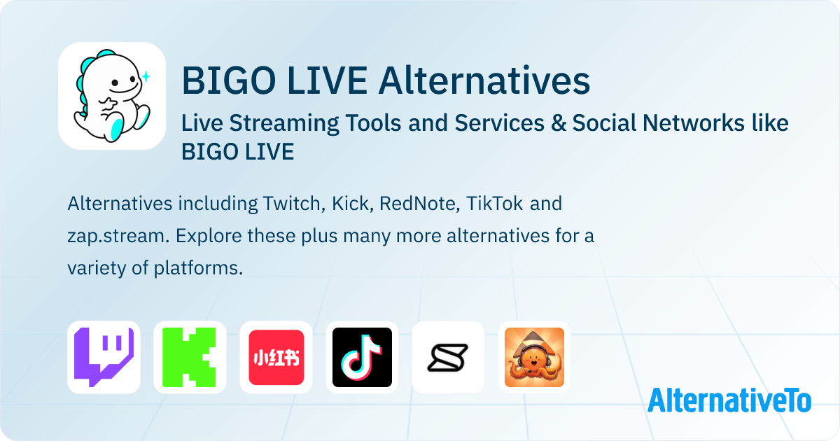 BIGO LIVE Alternatives: Top 19 Live Streaming Tools and Services ...