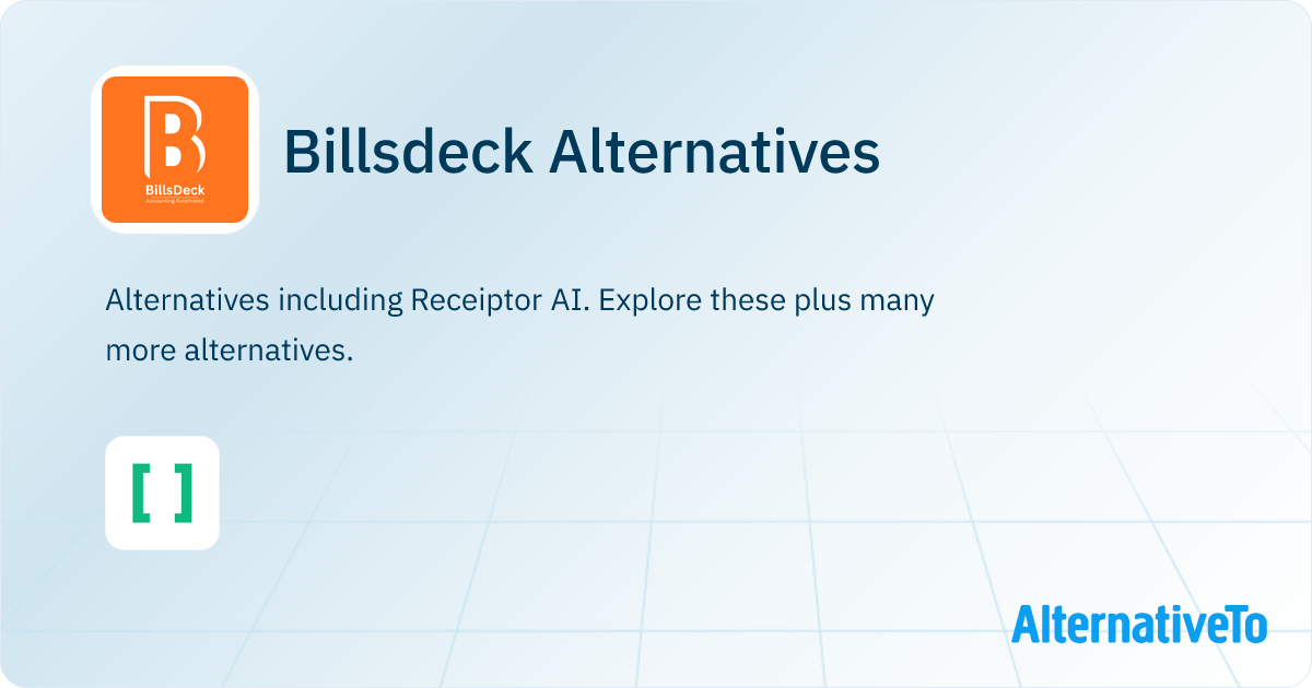 Billsdeck Alternatives - Explore Similar Sites & Apps | AlternativeTo
