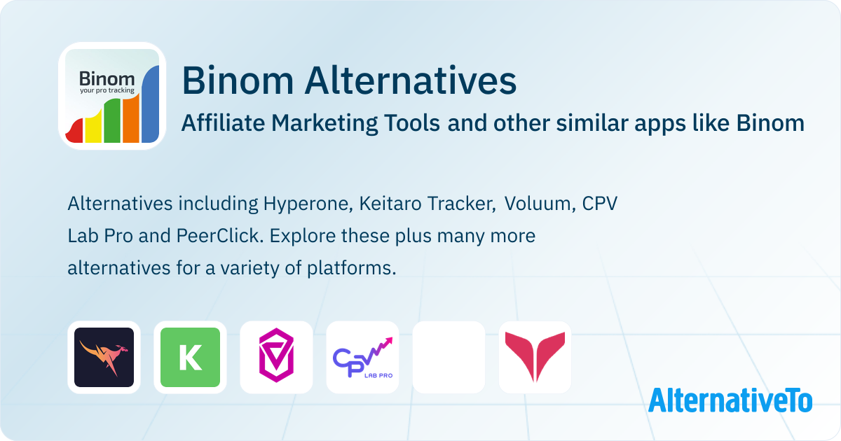 Binom Alternatives: Top 13 Affiliate Marketing Tools & Similar Websites ...