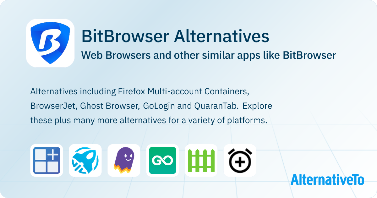 BitBrowser Alternatives: Top 12 Web Browsers & Similar Apps | AlternativeTo