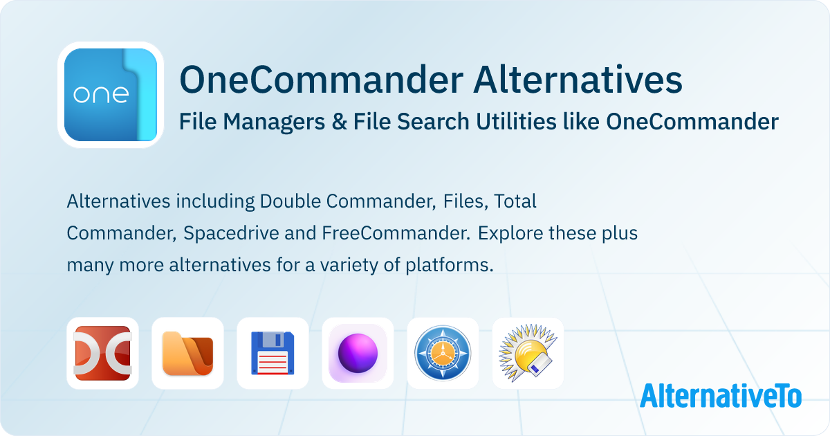 OneCommander Alternatives: Top 12 File Managers | AlternativeTo
