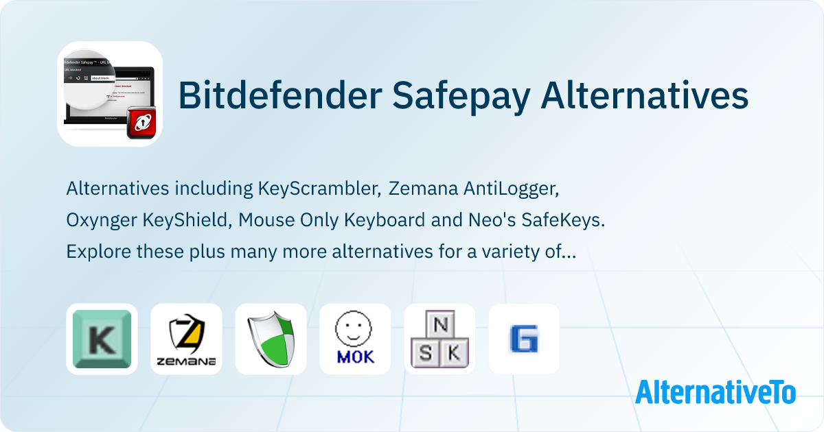 Bitdefender Safepay Alternatives - Explore Similar Software | AlternativeTo