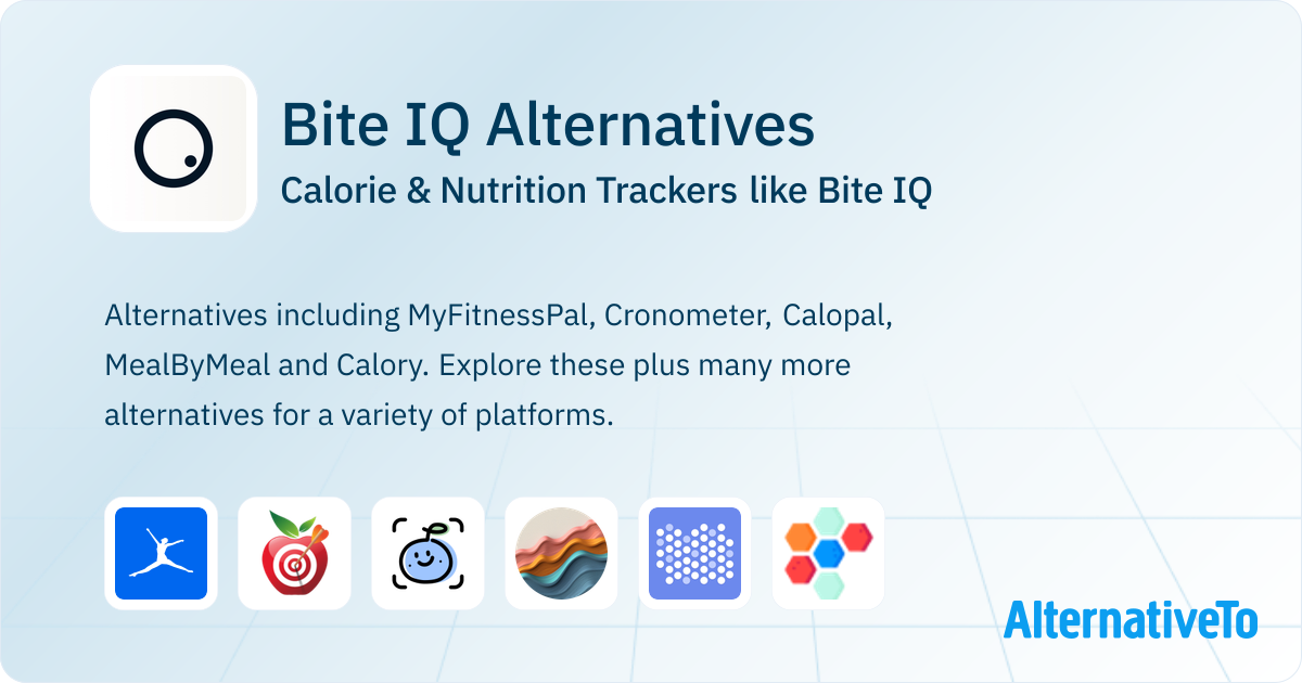 Bite IQ Alternatives: Top 14 Calorie & Nutrition Trackers | AlternativeTo
