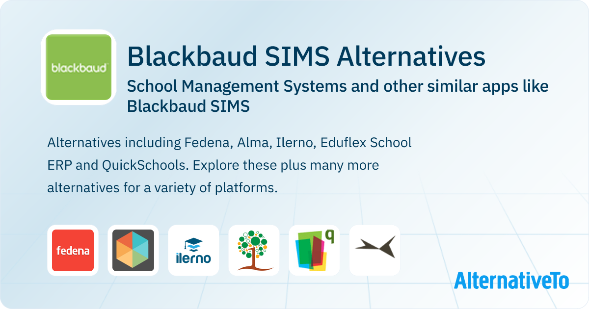 Blackbaud SIMS Alternatives: Top 12 School Management Systems & Similar ...