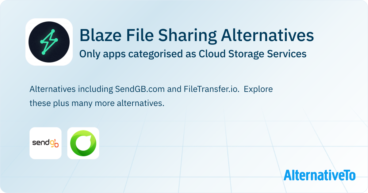 Blaze File Sharing Alternatives: Top 3 Cloud Storage Services ...