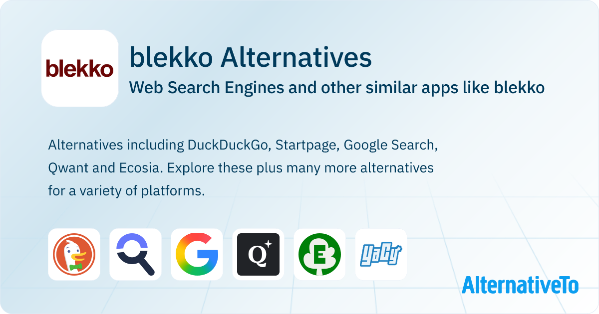 blekko Alternatives: Top 17 Web Search Engines & Similar Apps ...