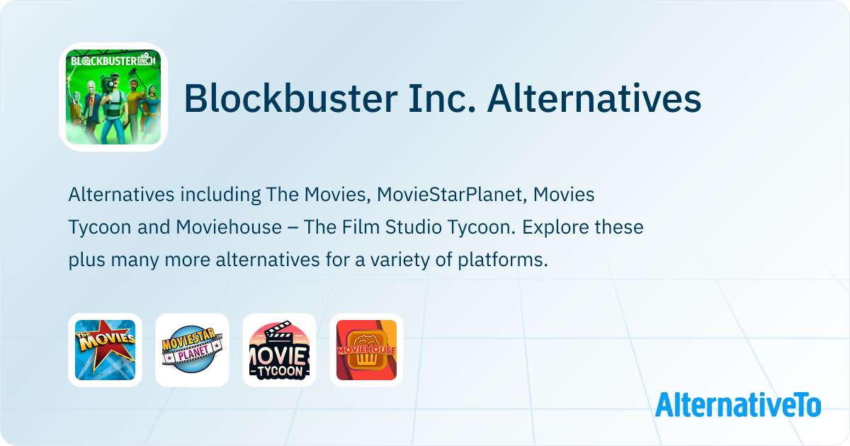 Blockbuster Inc. Alternatives - Explore Similar Games | AlternativeTo
