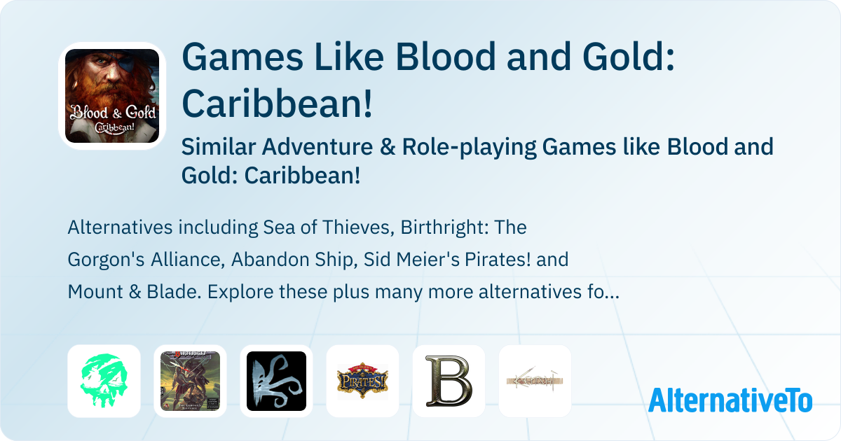 Games Like Blood and Gold: Caribbean!: Similar Adventure Games ...